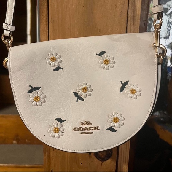 Coach | Bags | Coach Ellen Crossbody Bag In Chalkcolored Leather With ...